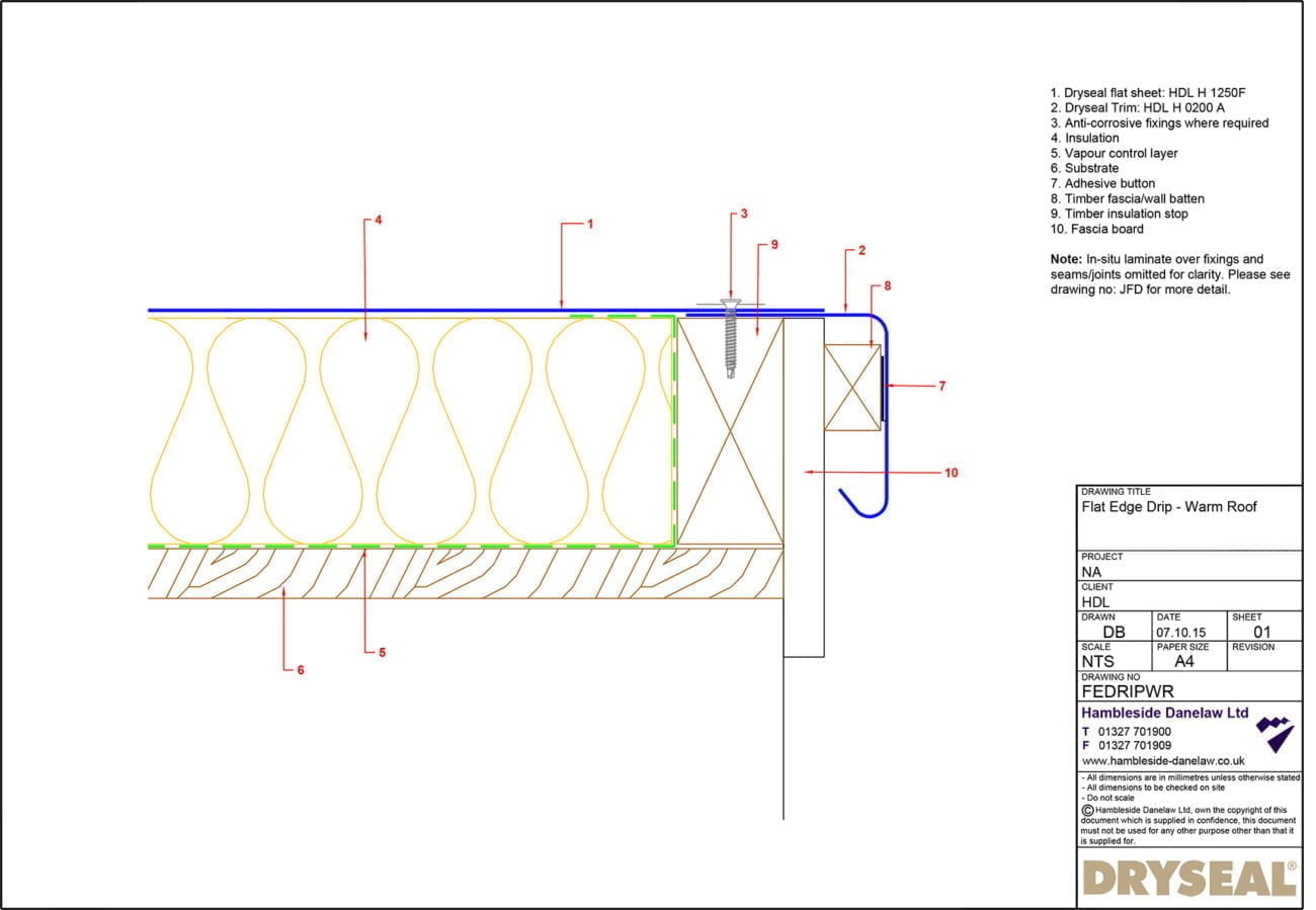 Dryseal Flat Roofing & Dryseal Low Pitched Roofing System
